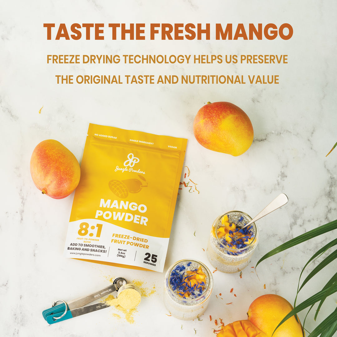 Jungle Powders Mango Powder from Freeze-Dried Mangoes